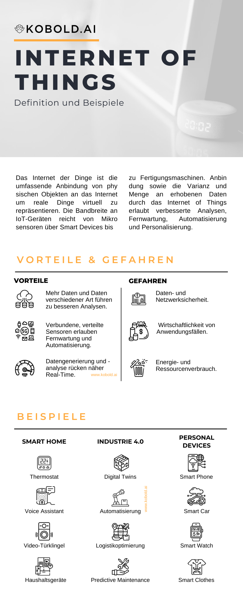 Internet of things (IoT): Definition, Technologie & Beispiele